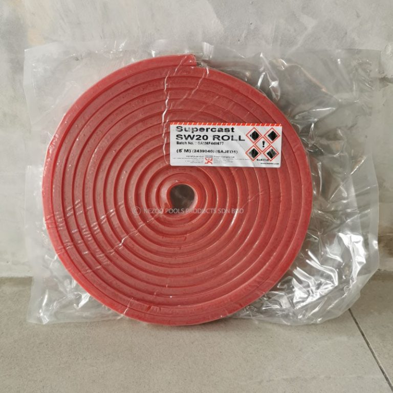 FOSROC SUPERCAST SW20 SWELLABLE WATERSTOP - Nezod Pools Products